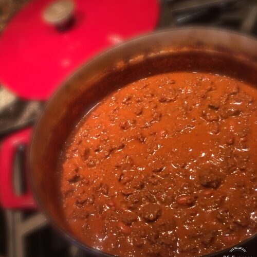 The Bomb Baked Chili - Food and Festivities