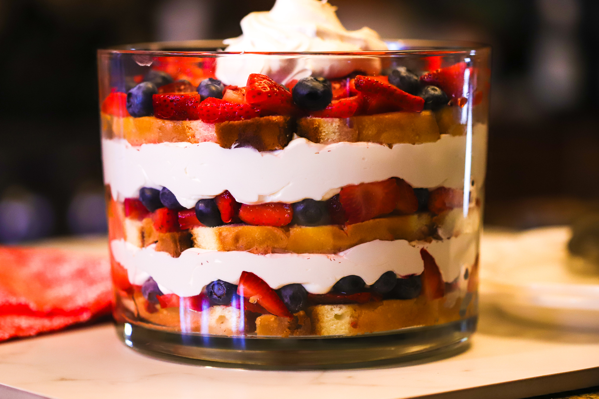 Very Berry Cheesecake Trifle - Food and Festivities